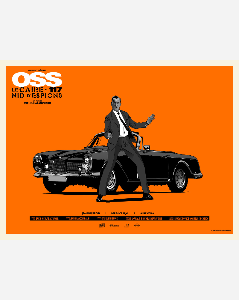 Poster - OSS 117 Le Caire Nid D'Espion - (30x40cm)