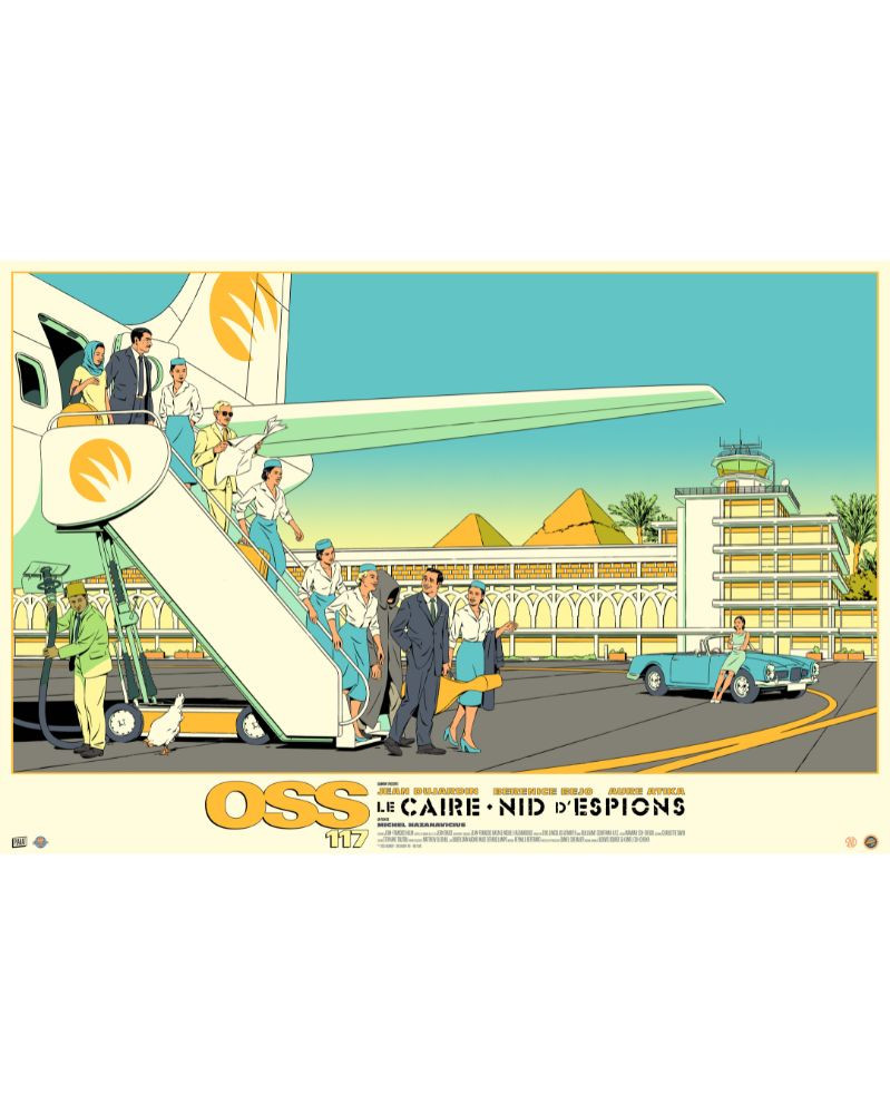 Poster - OSS 117 Le Caire - Limited Edition (digigraphie)