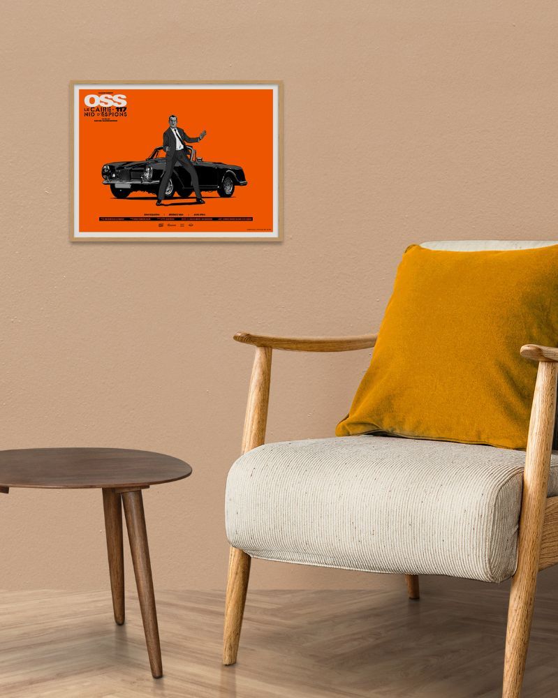 Poster - OSS 117 Le Caire Nid D'Espion - (30x40cm)