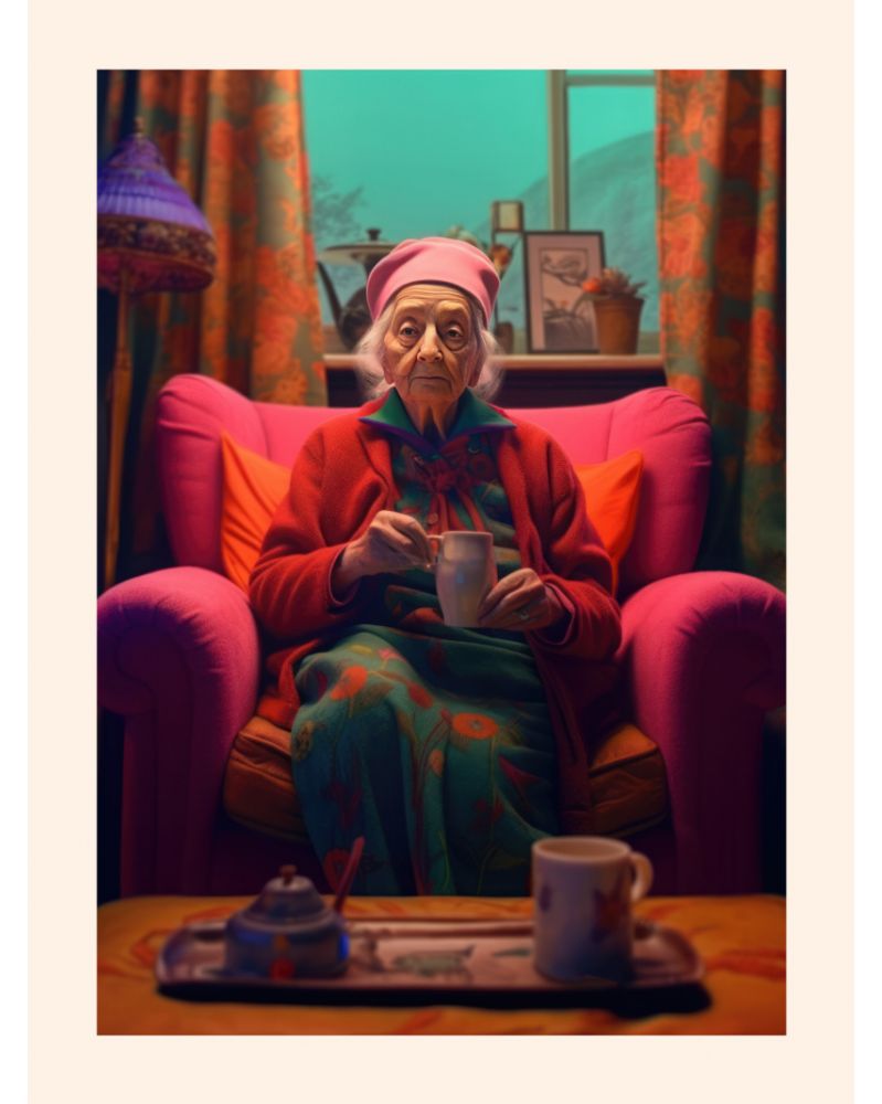 Poster - Candy Chrome 07 (30x40 cm) - Hartman AI