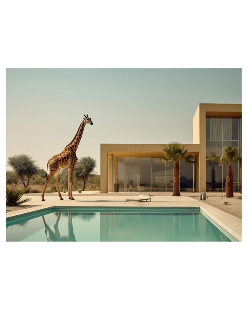 Poster - Urban Zoo 13 (30x40 cm) - Hartman AI